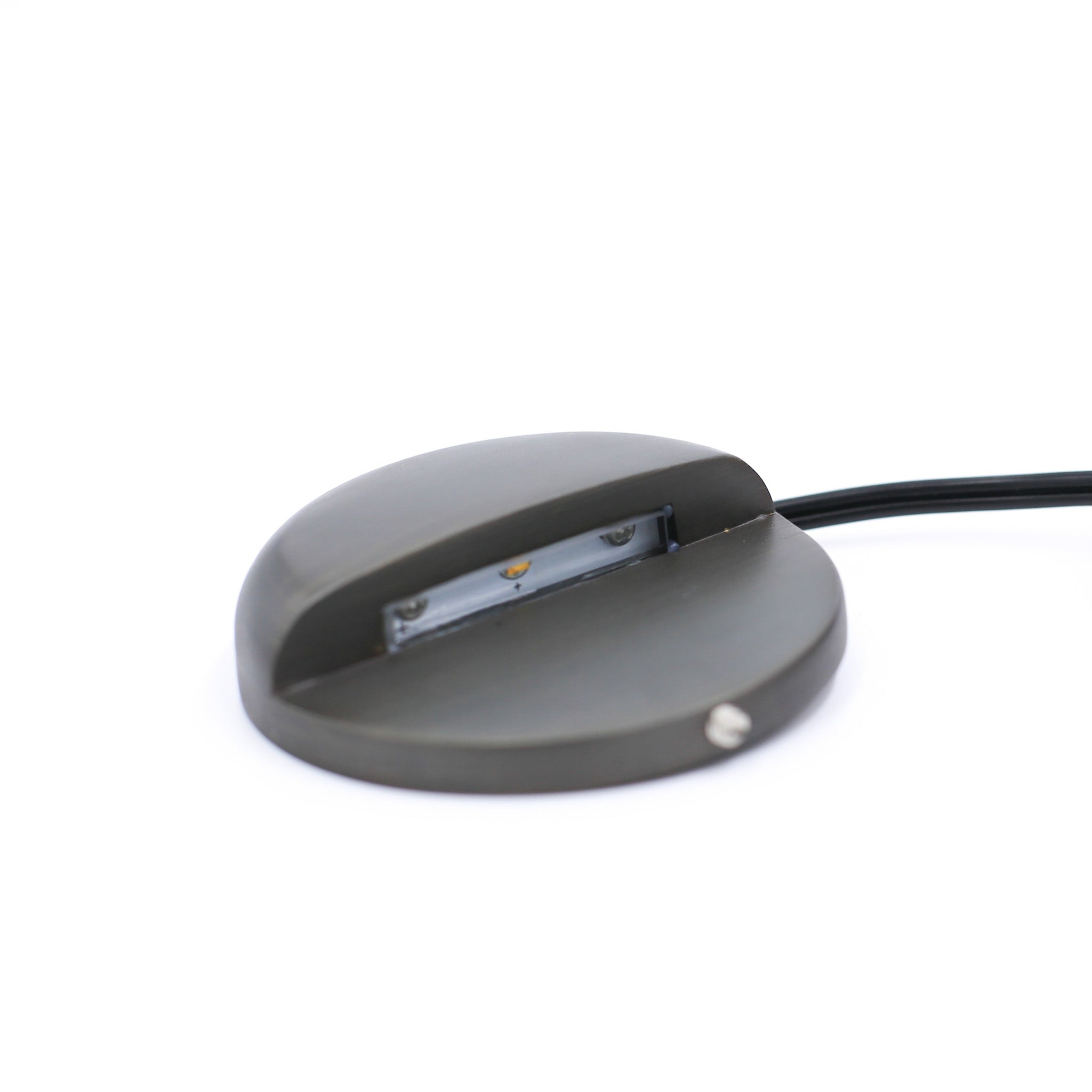Surface Mount Path & Step Light Brass 12v LED Outdoor Lighting Outdoor ...