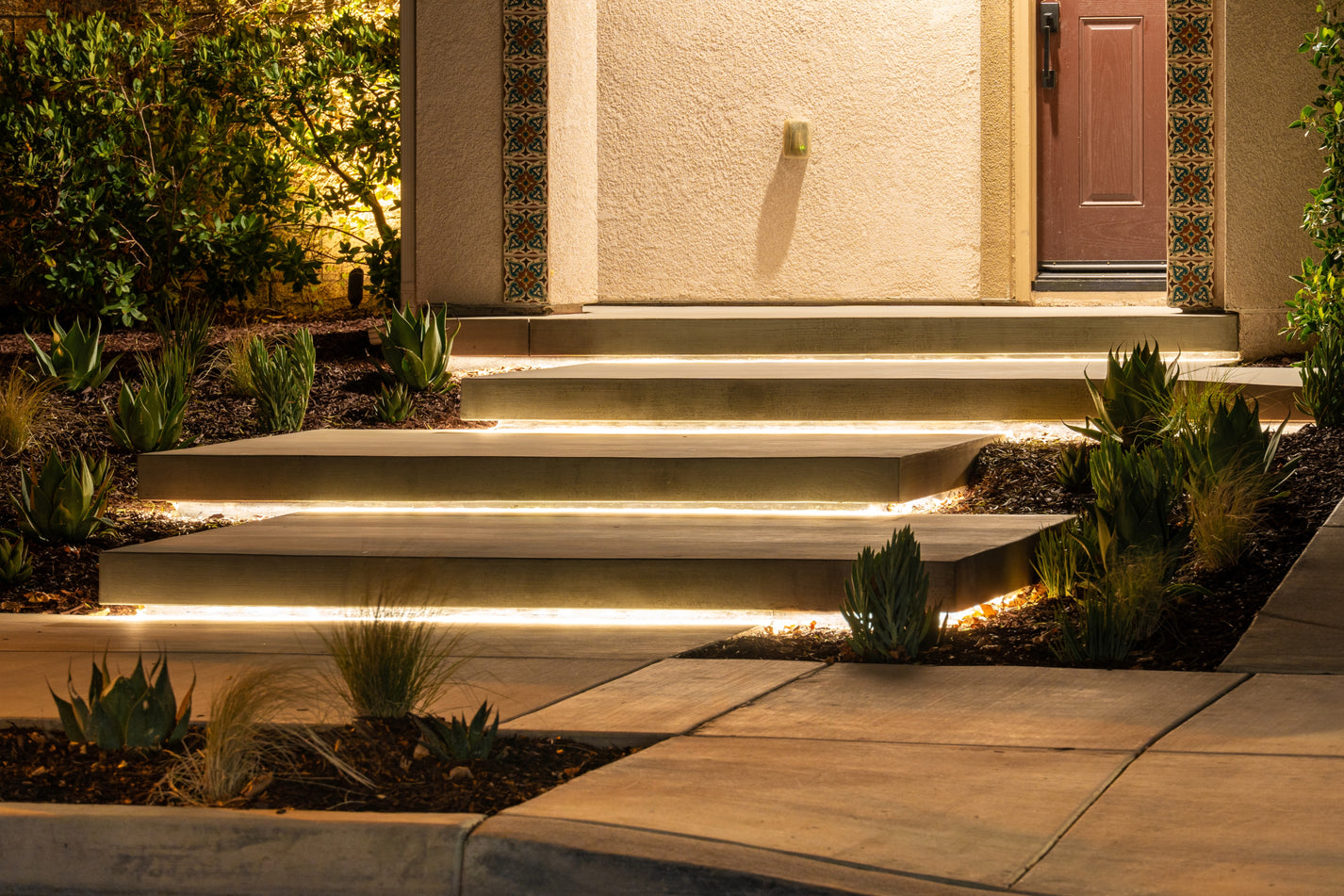 Neon 3M Frosted Strip Light AC12V Low Voltage Strip Lighting Step ...