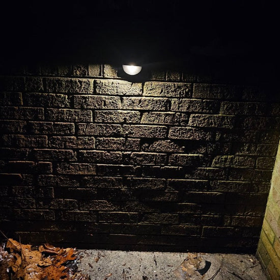 Surface Mount Path & Step Light Brass 12v LED Outdoor Lighting Outdoor ...